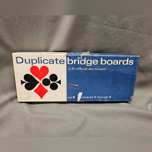 Parker Brothers | Games | Vintage Parker Brothers Jr Aluminum Duplicate ...